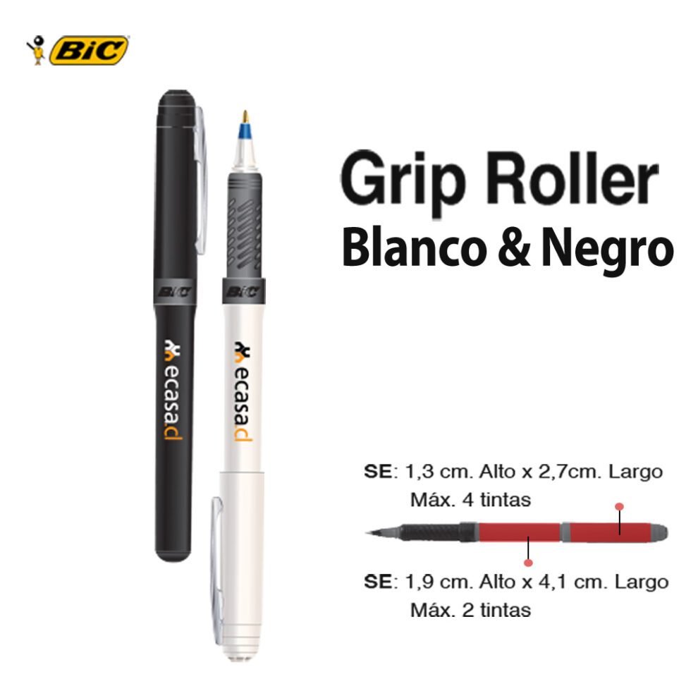 Bolígrafo Grip Roller BIC | Beepromo